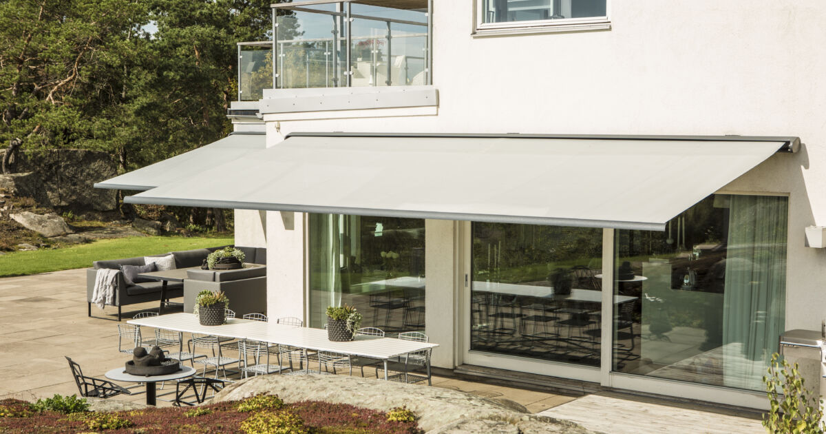 Terrassmarkis med Motor - My Window